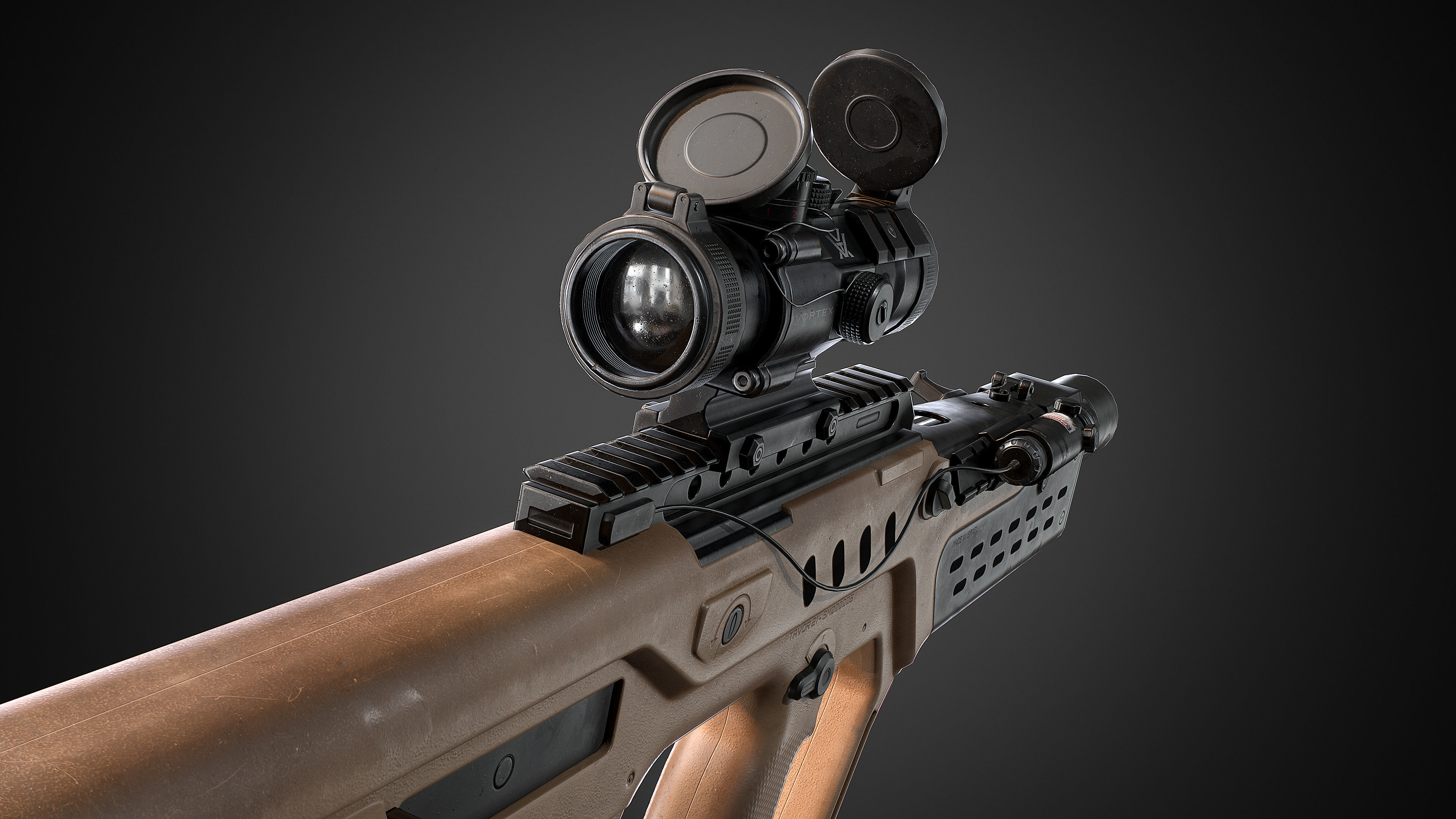 3D model TAR 21 rifle VR / AR / low-poly | CGTrader