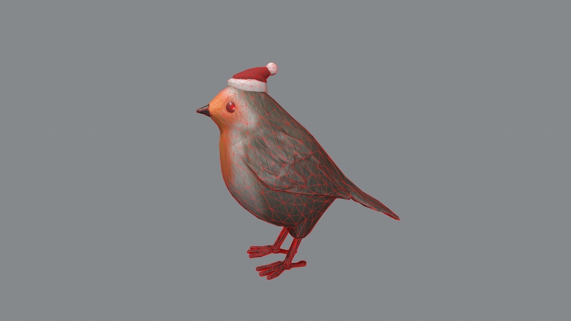 3D model Robin Statue VR / AR / low-poly | CGTrader