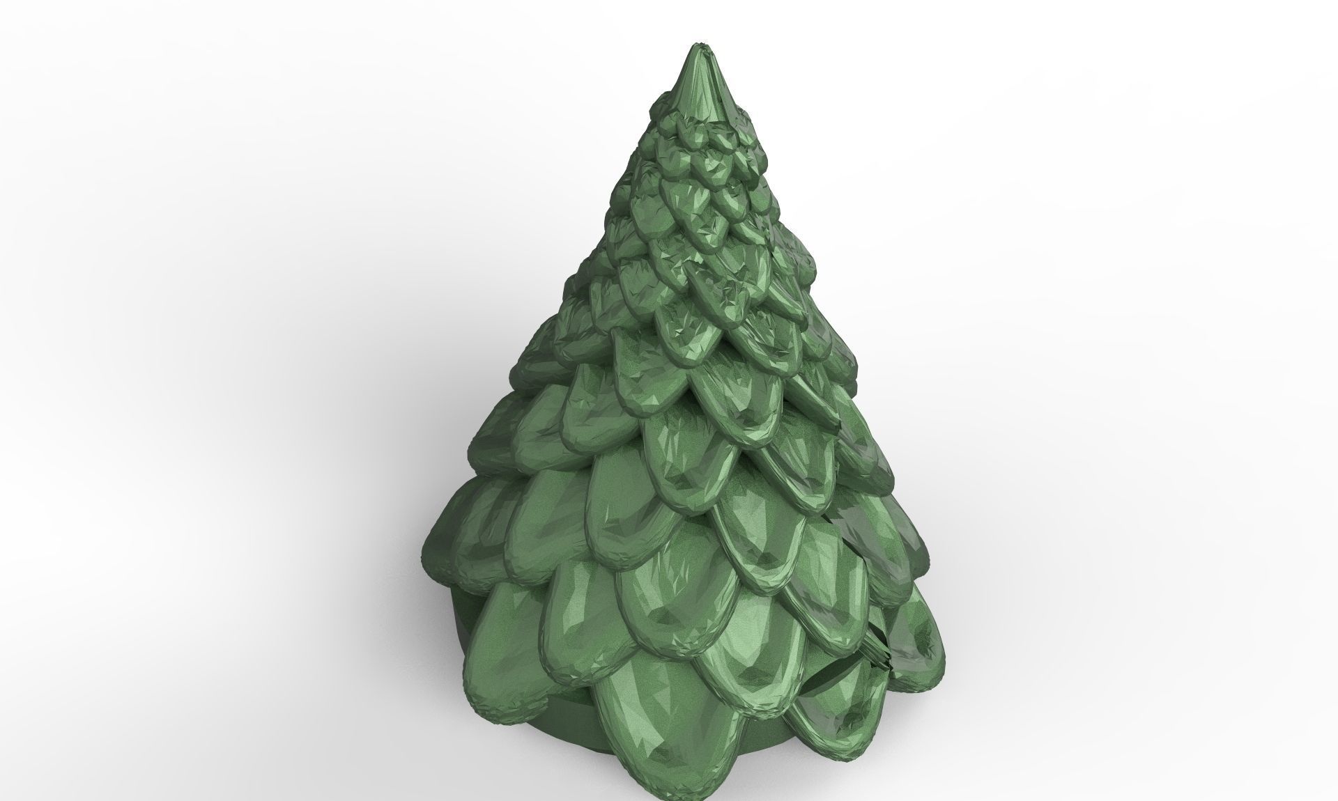 Christmas Tree 3D model 3D printable | CGTrader