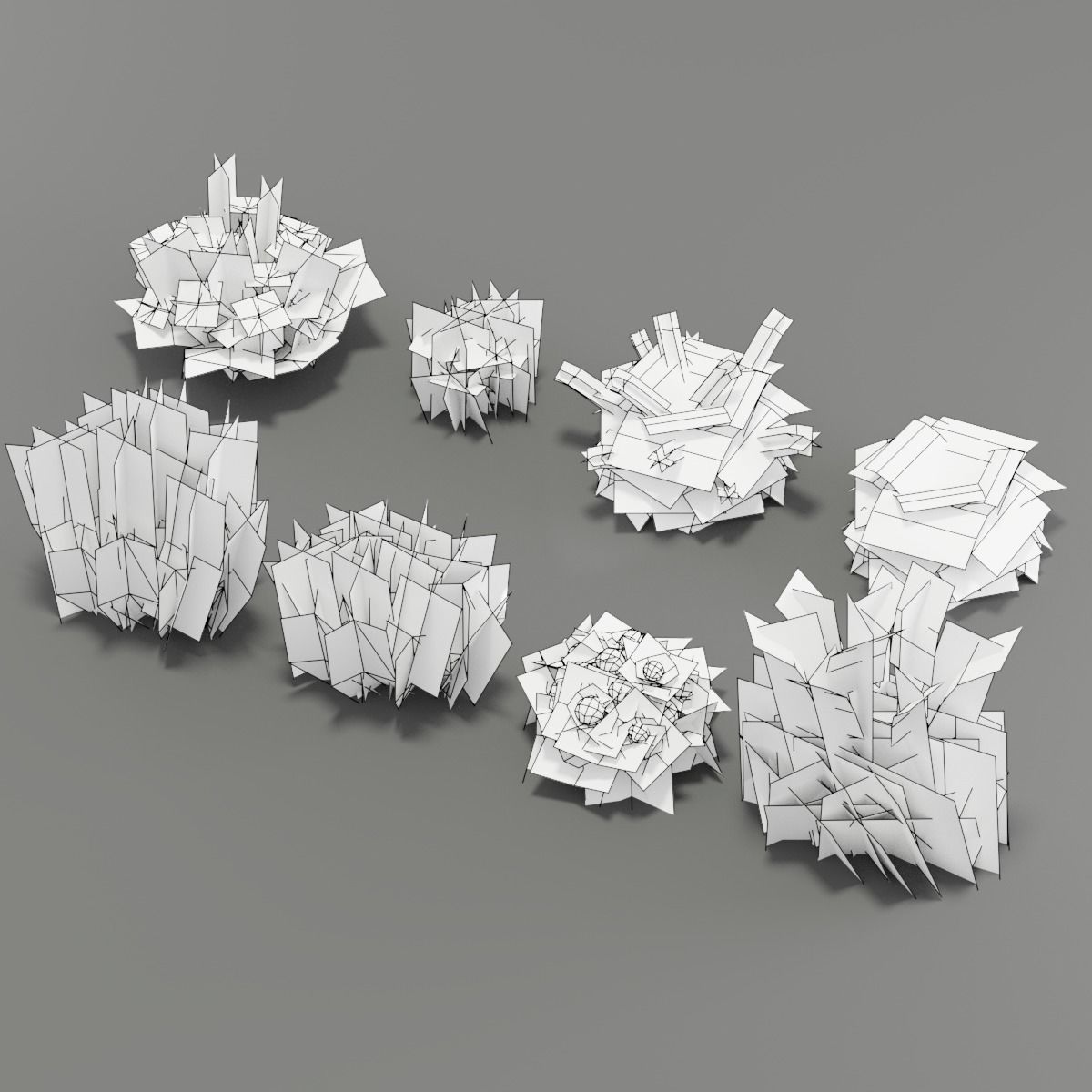 Flower Low Poly Collection | CGTrader