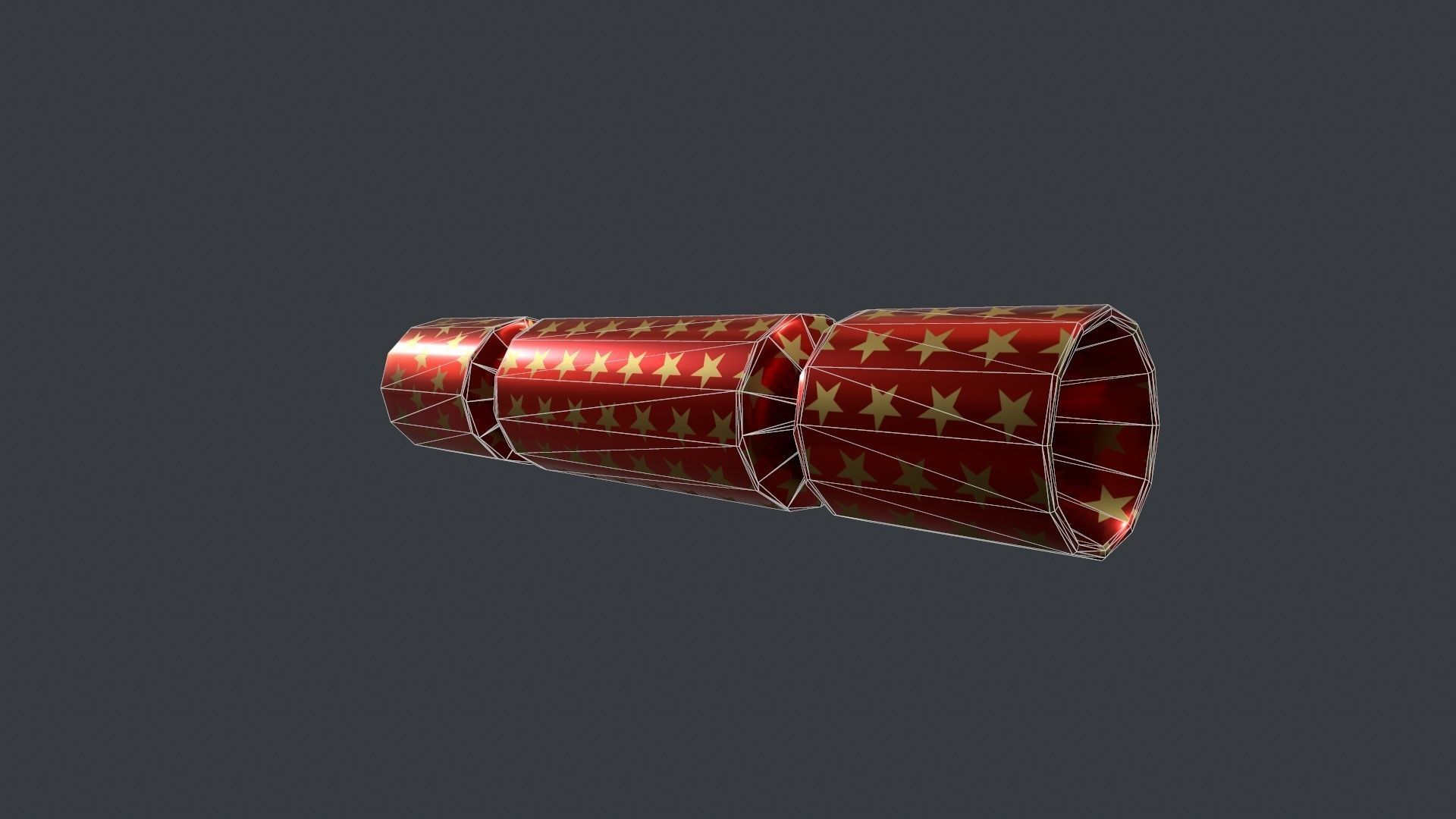 3D model Christmas Cracker VR / AR / low-poly | CGTrader