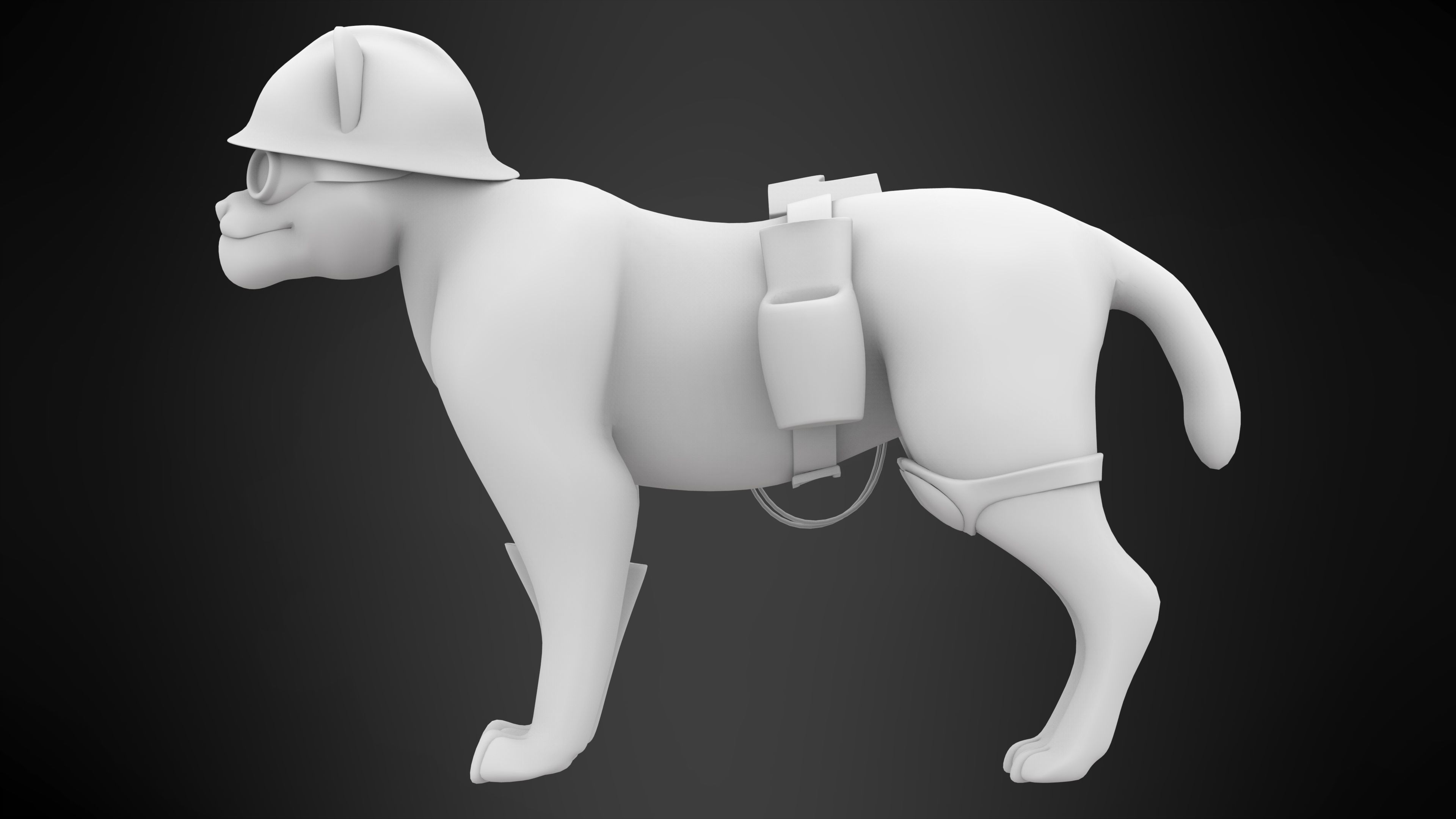 3D model TF2 Engineer Serval VR / AR / low-poly | CGTrader