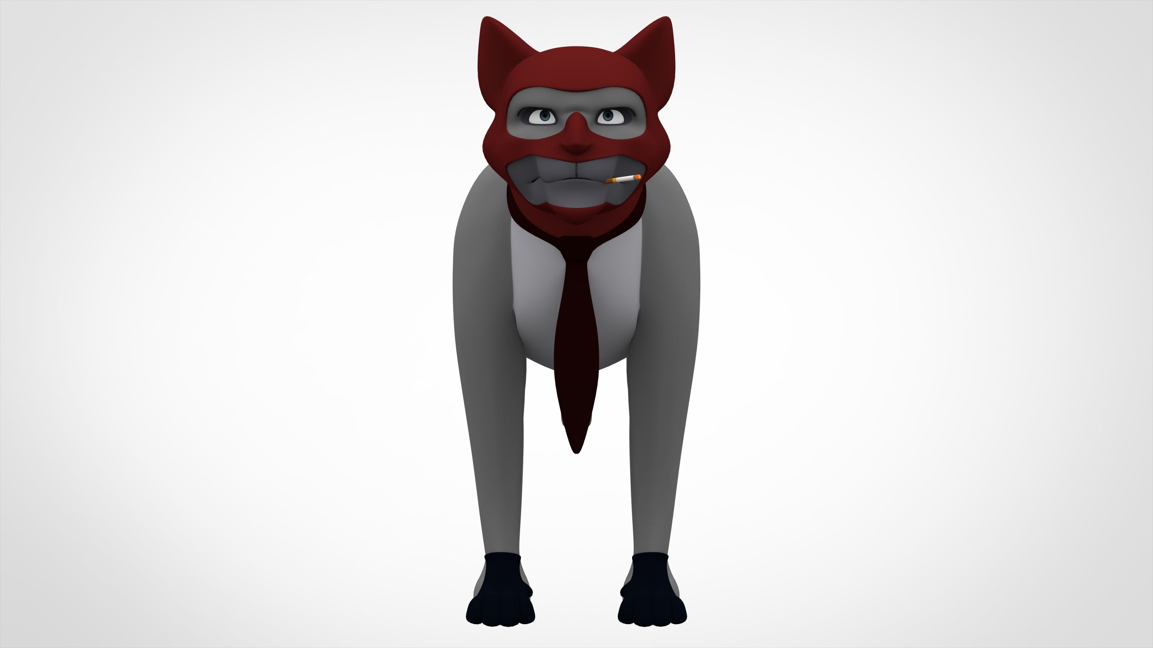 3D model TF2 Spy Cat VR / AR / low-poly | CGTrader