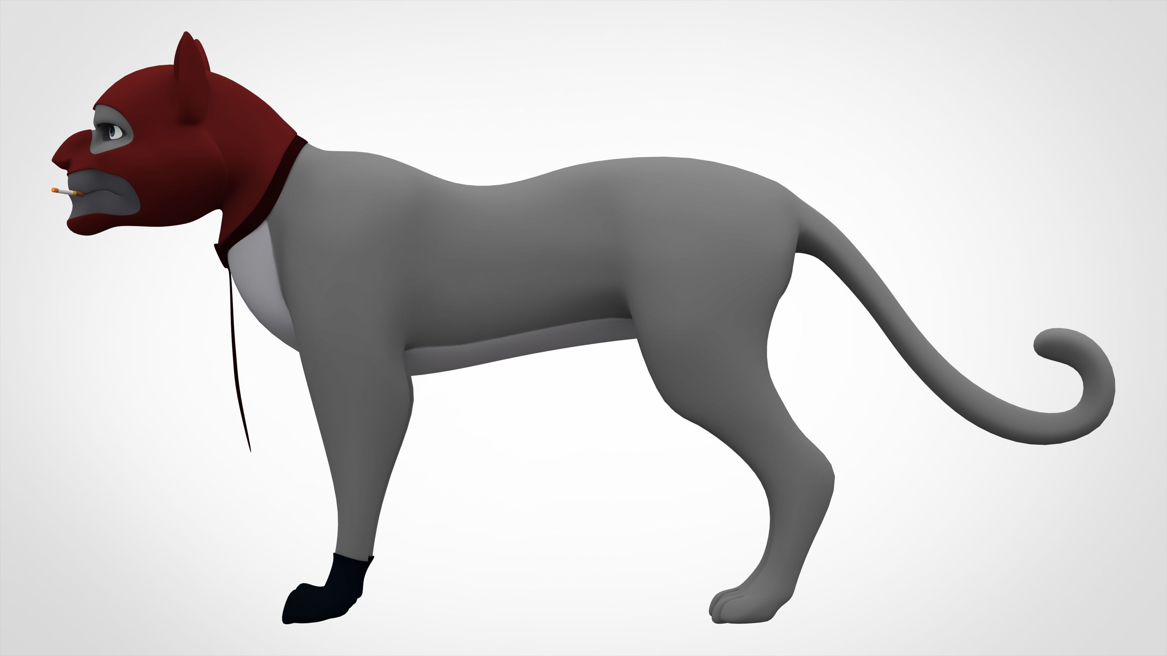 3D model TF2 Spy Cat VR / AR / low-poly | CGTrader