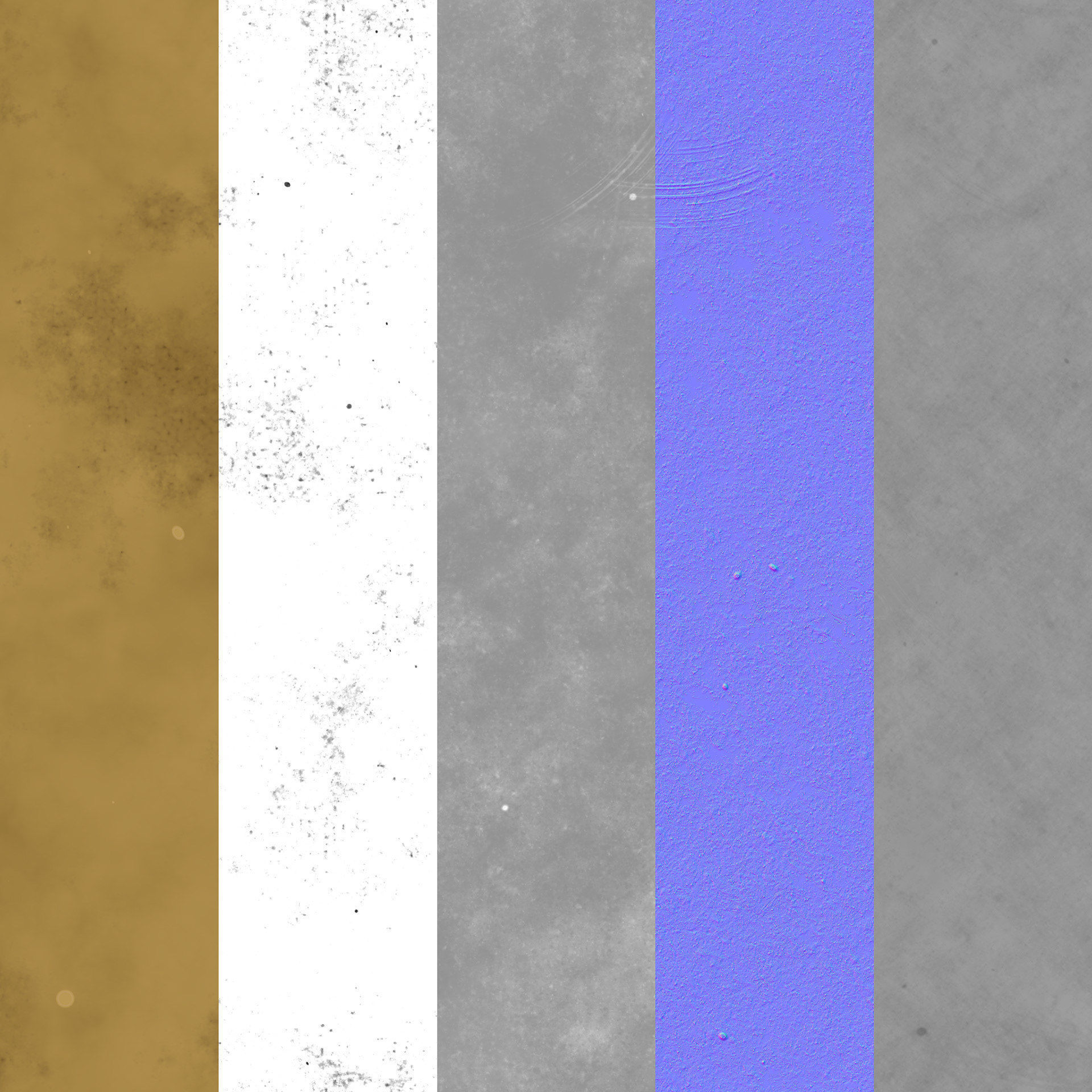 Worn Gold PBR Texture Texture | CGTrader