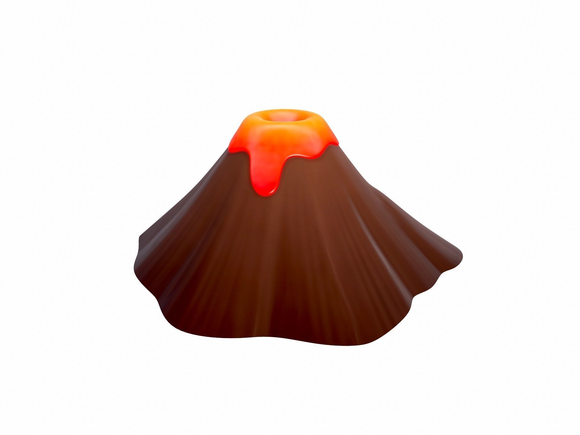 Volcano 3D model | CGTrader