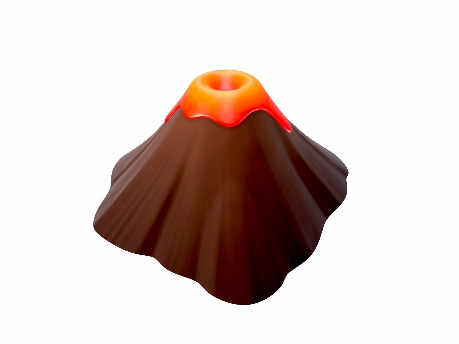 Volcano 3D model | CGTrader