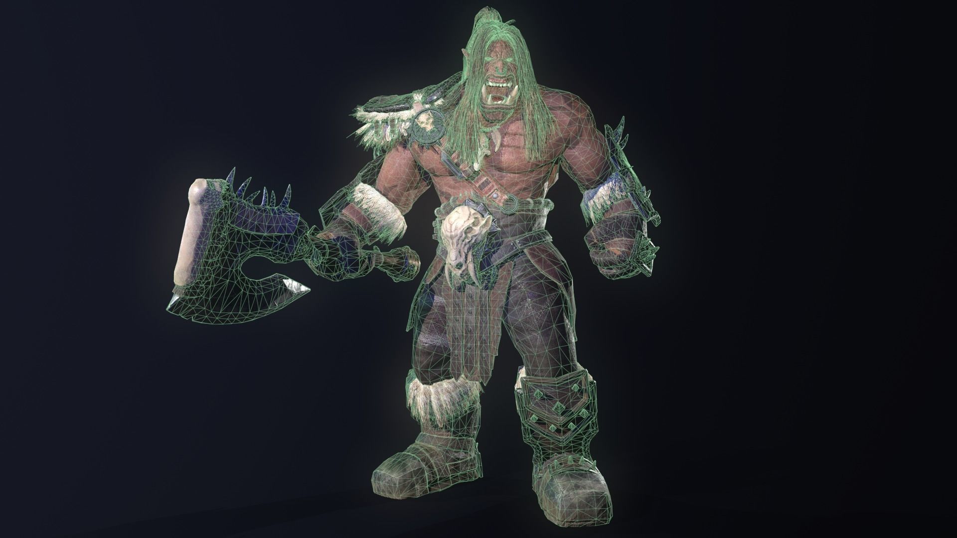 3D model Orc Warcraft VR / AR / low-poly | CGTrader