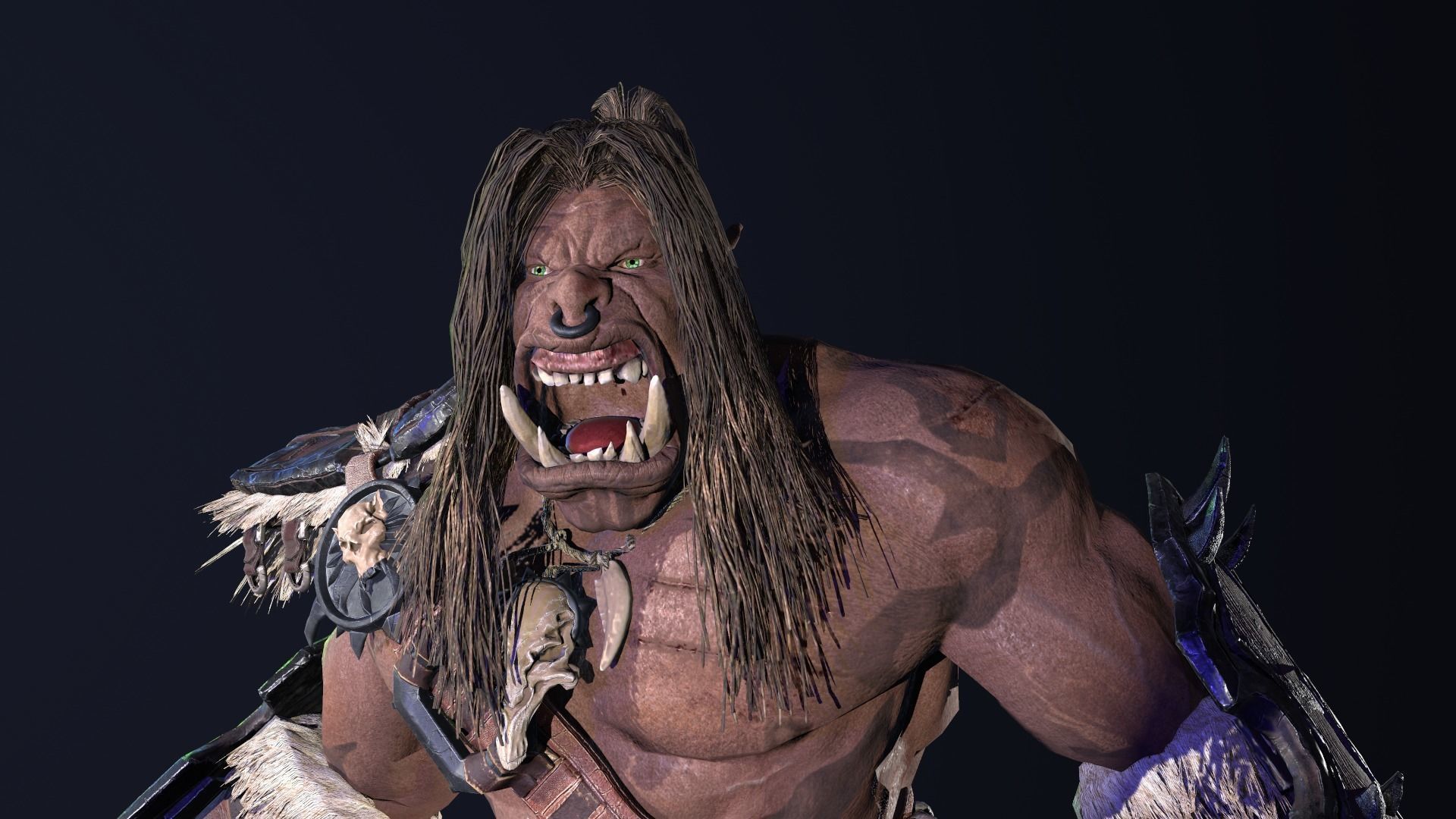 3D model Orc Warcraft VR / AR / low-poly | CGTrader