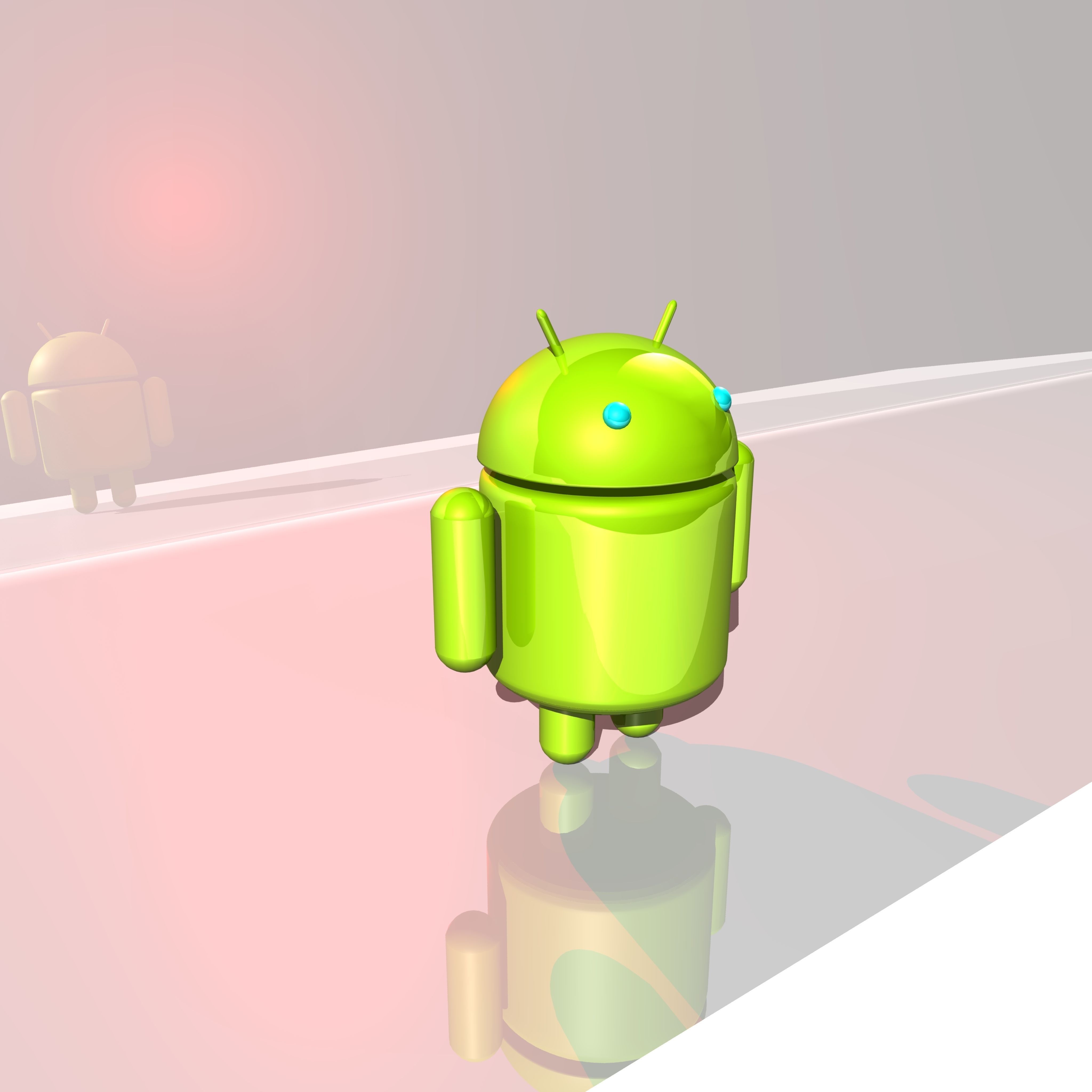 3D ANDROID charactor | CGTrader