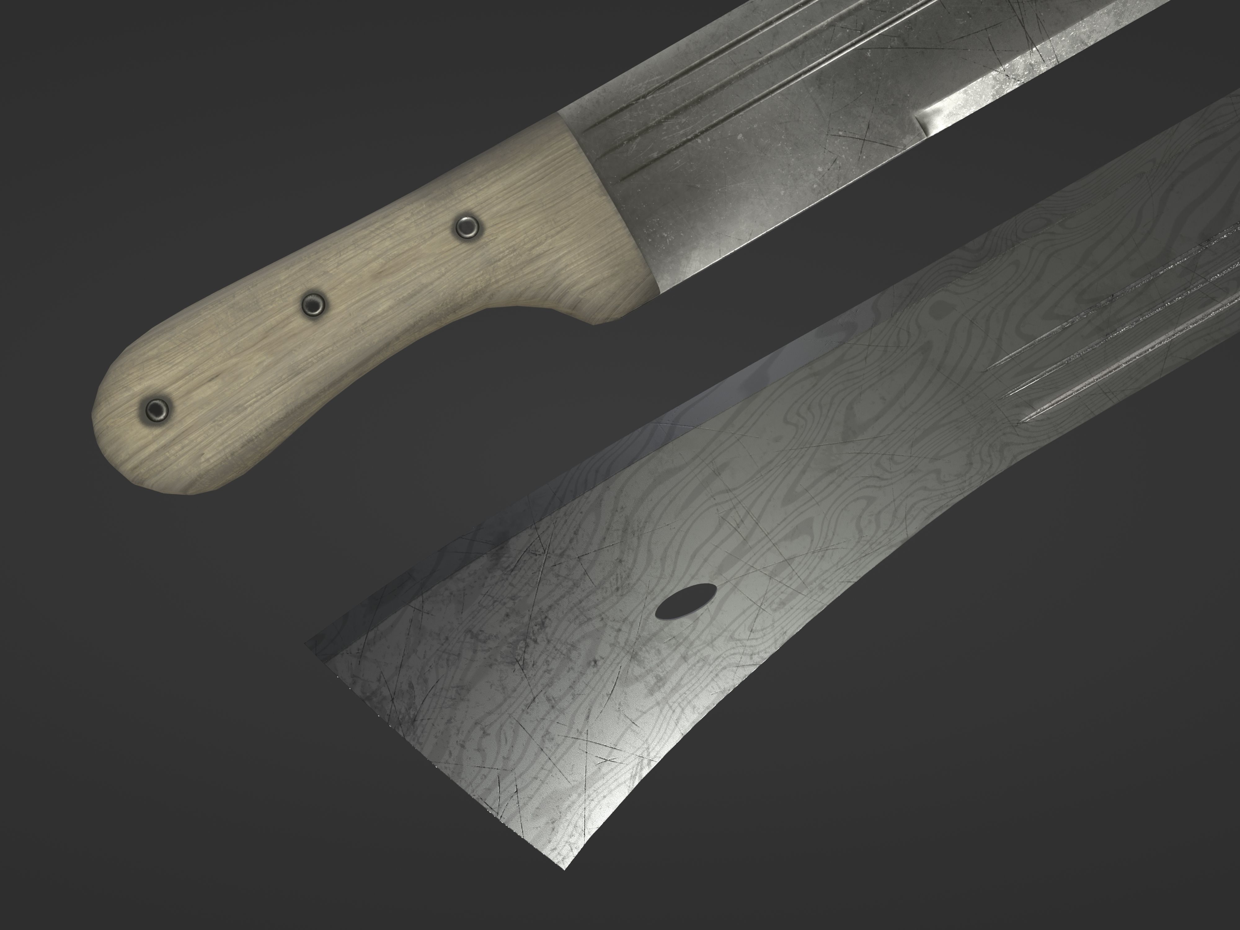 3D model Machete Collection VR / AR / low-poly | CGTrader
