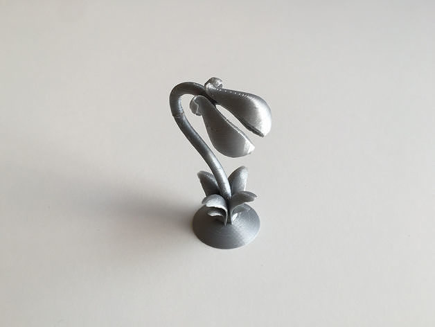 Audrey Flower PVA test 3D model 3D printable | CGTrader