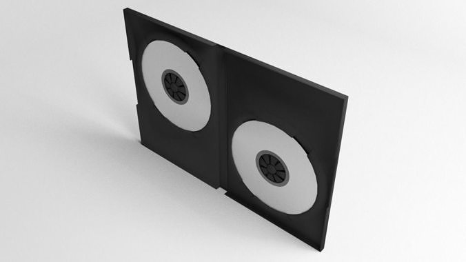 Double DVD Case 3D model | CGTrader