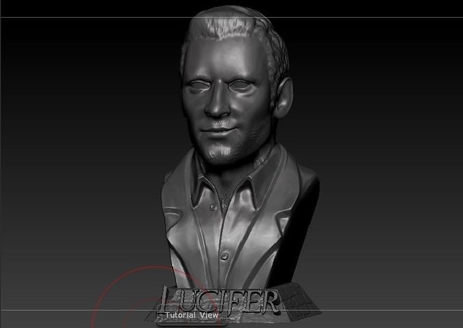 LUCIFER BUST 3D model | CGTrader