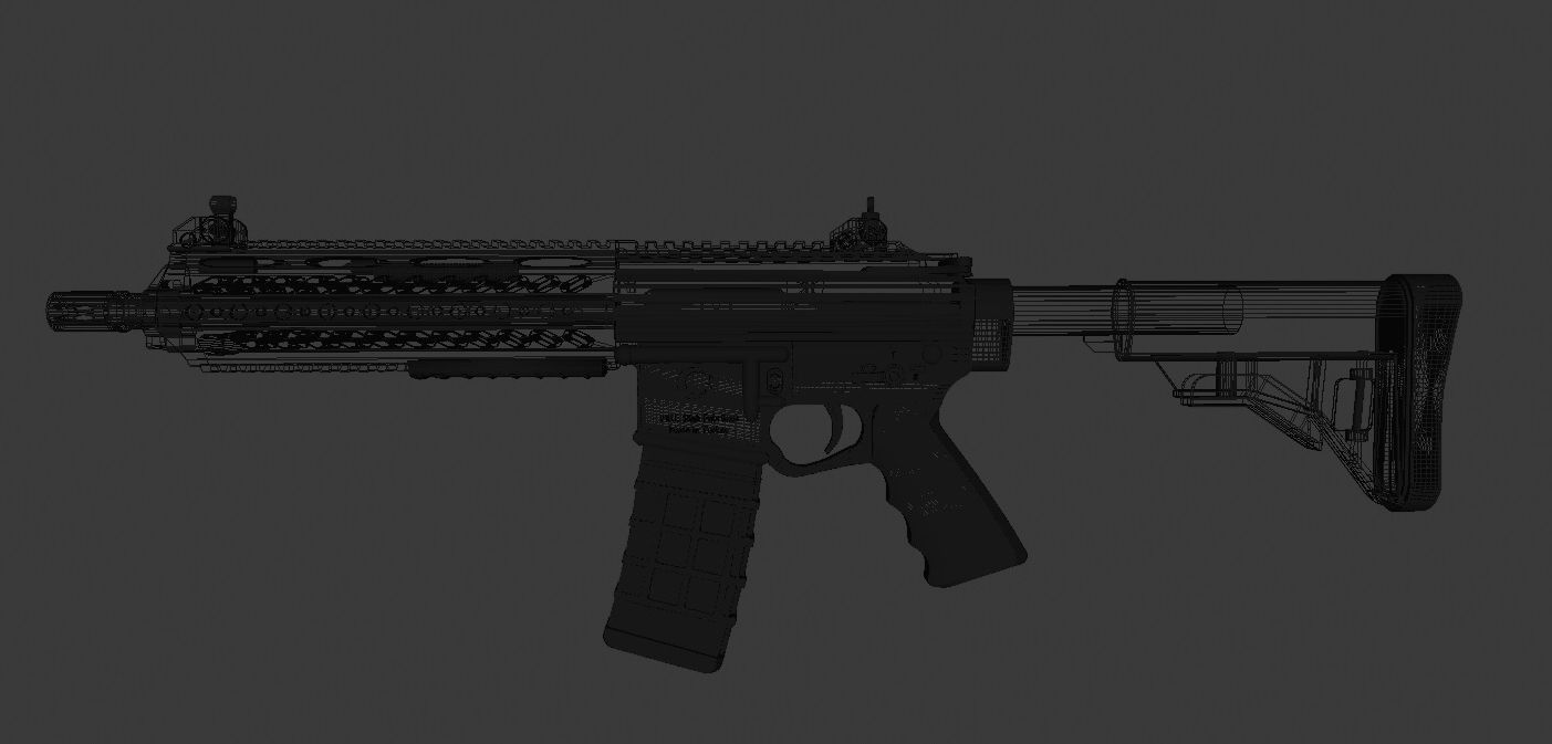 MPT-55 Assault Rifle 3D model | CGTrader