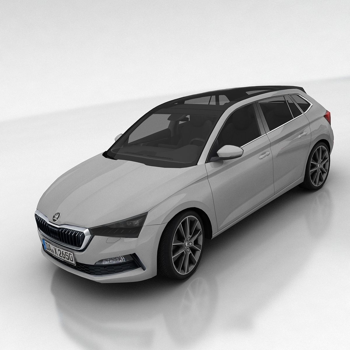 3D model Skoda Scala VR / AR / low-poly | CGTrader