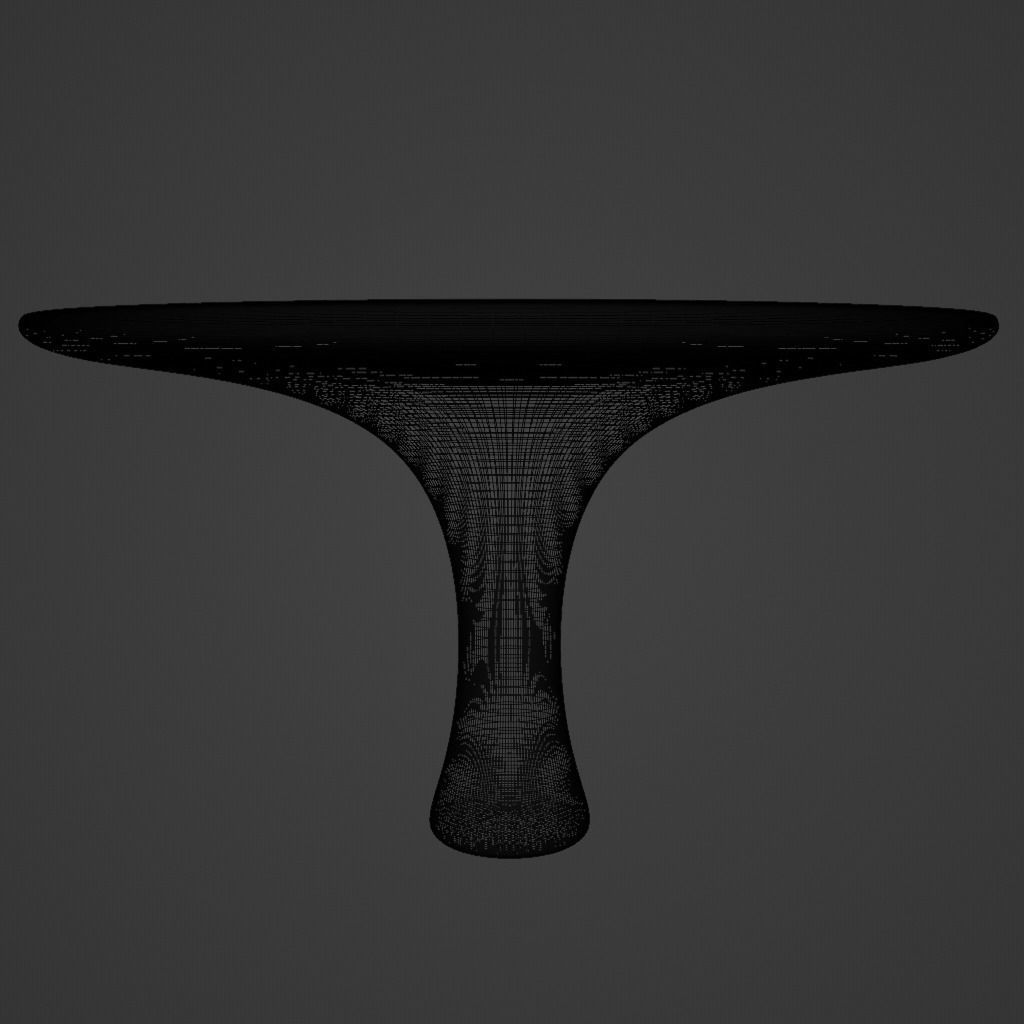 utopia dining table 3D model | CGTrader