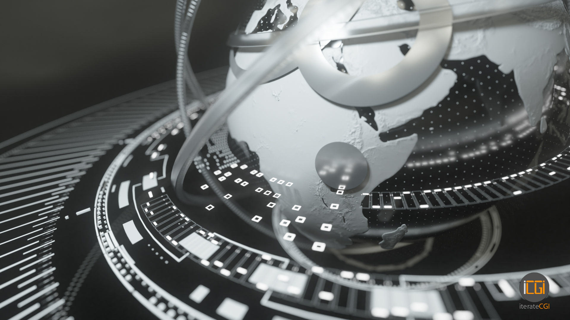 Globe 3D animation set 3D model animated | CGTrader