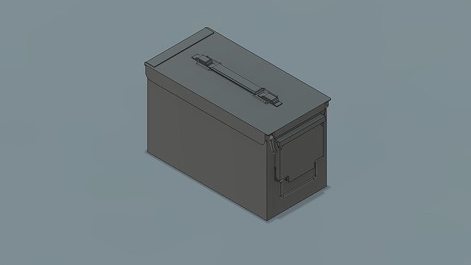 Ammo Box 3D model 3D printable | CGTrader