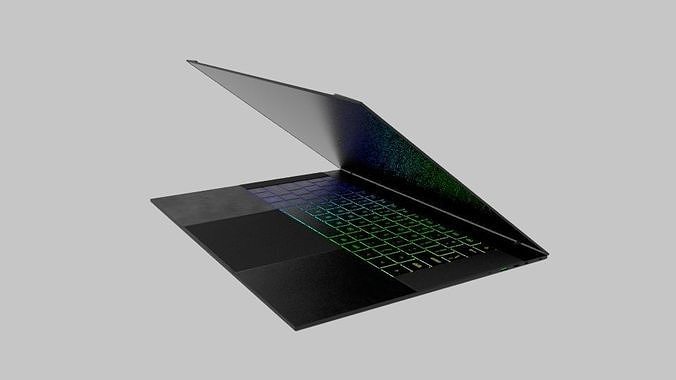 Laptop free 3D model | CGTrader