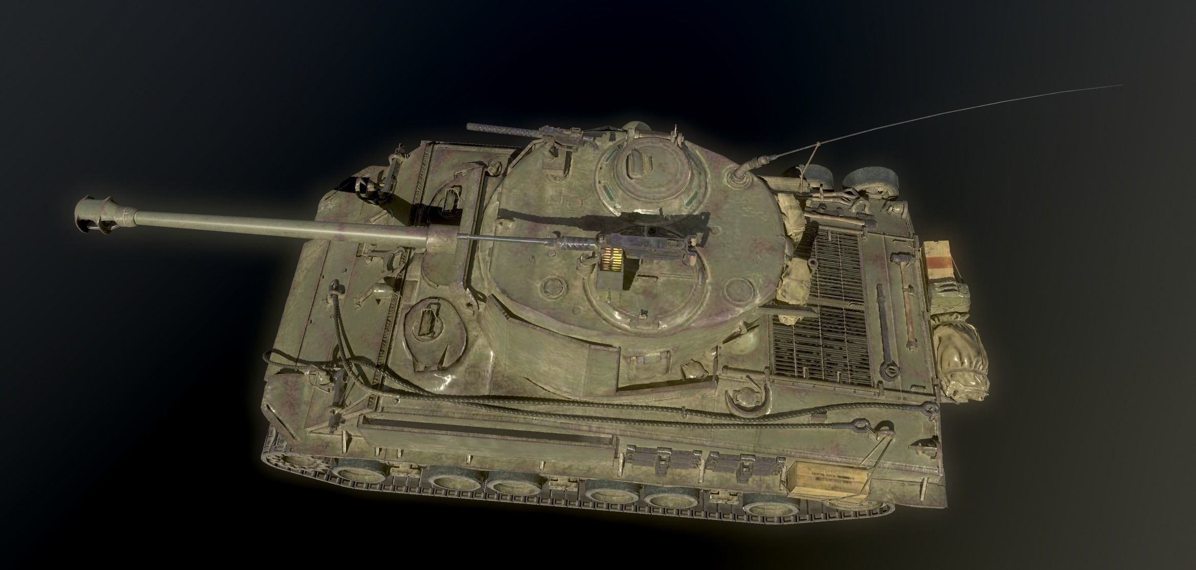 America M4 Sherman Medium Tank USA 3D model | CGTrader