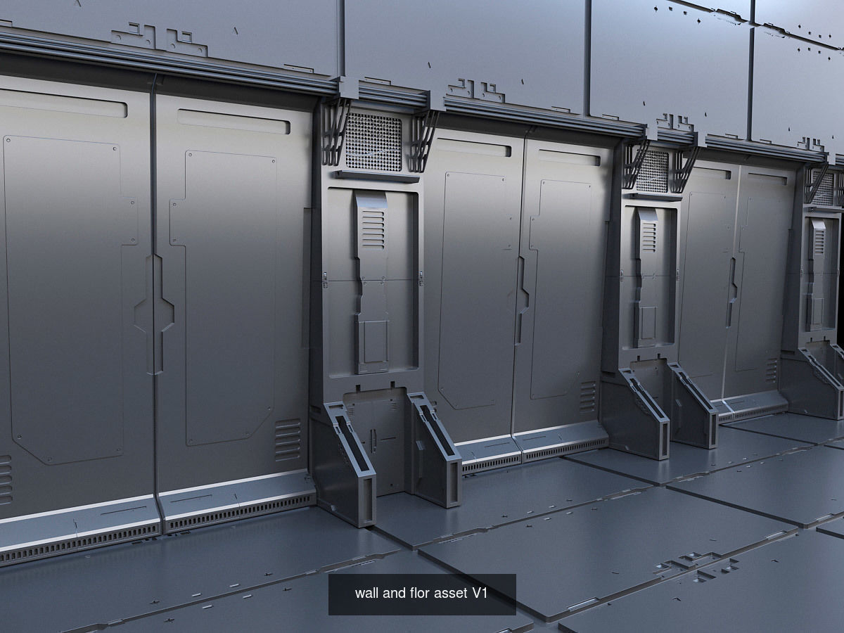 sci fi asset all items 3D Model Collection | CGTrader