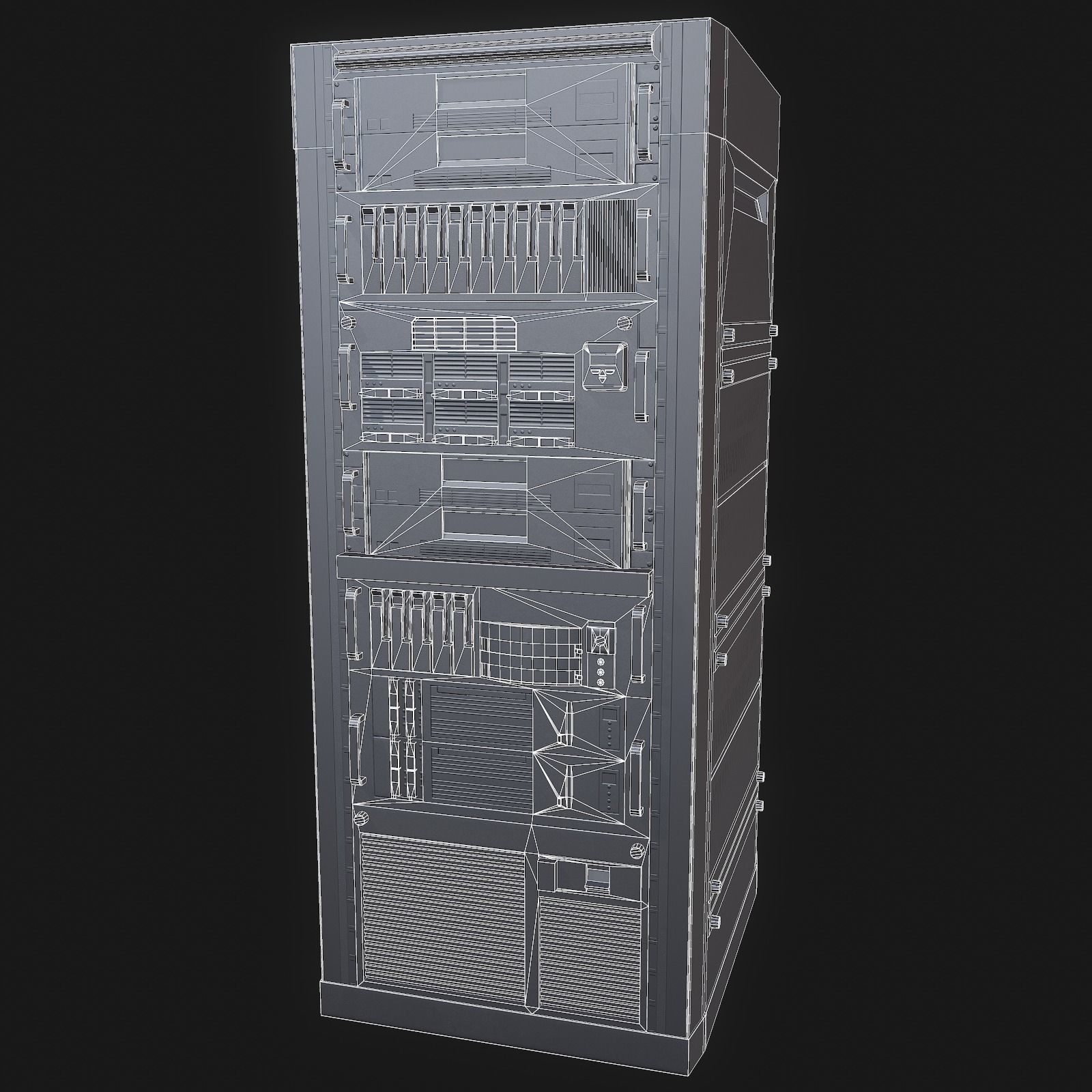 3D model Mainframe VR / AR / low-poly | CGTrader