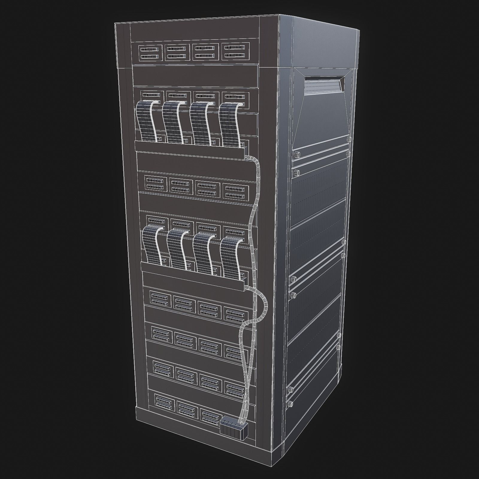3D model Mainframe VR / AR / low-poly | CGTrader