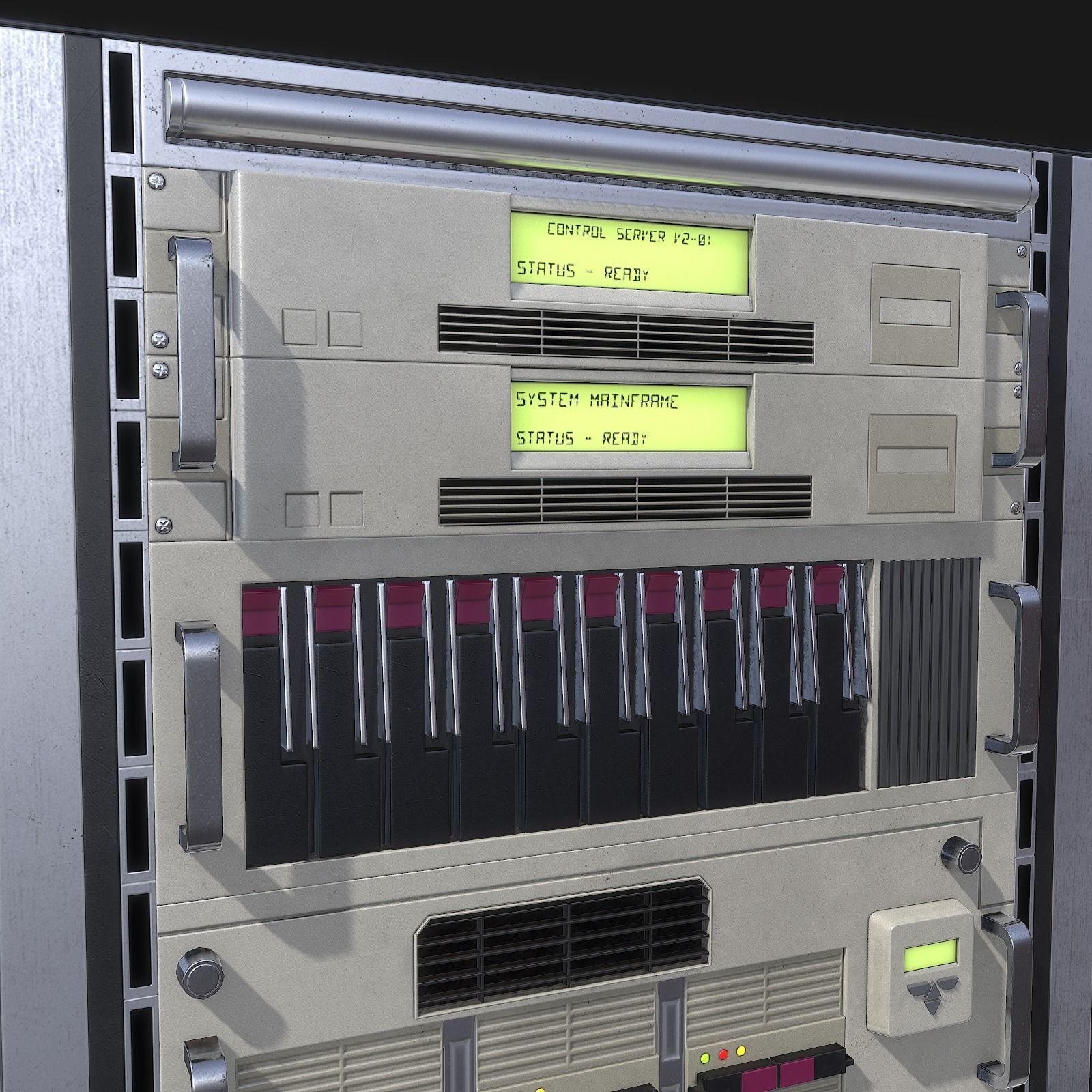 3D model Mainframe VR / AR / low-poly | CGTrader