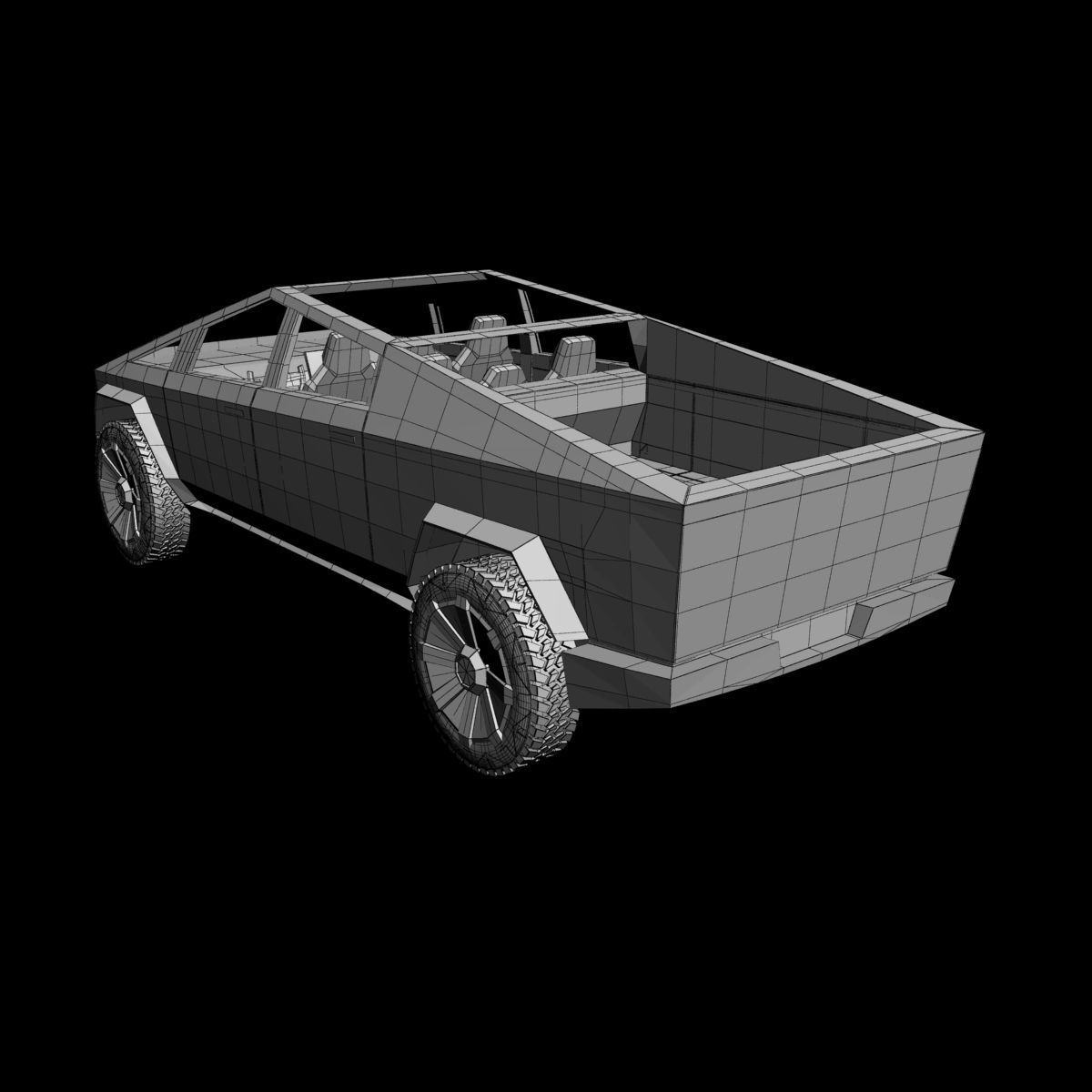 Tesla Cybertruck 3D model | CGTrader