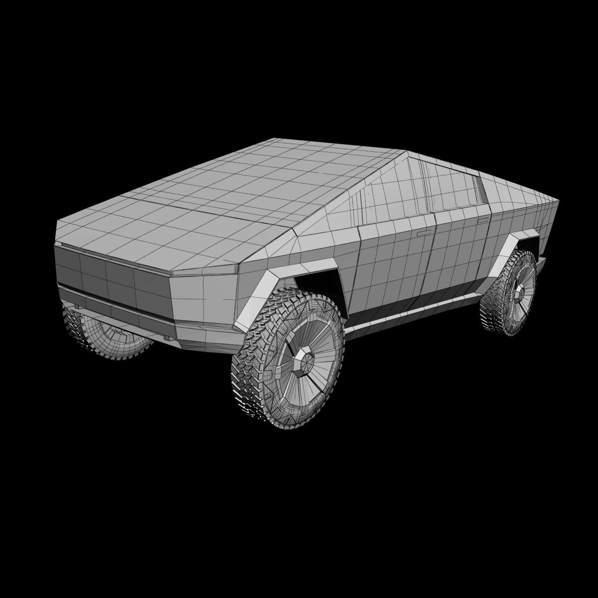 Tesla Cybertruck 3D model | CGTrader