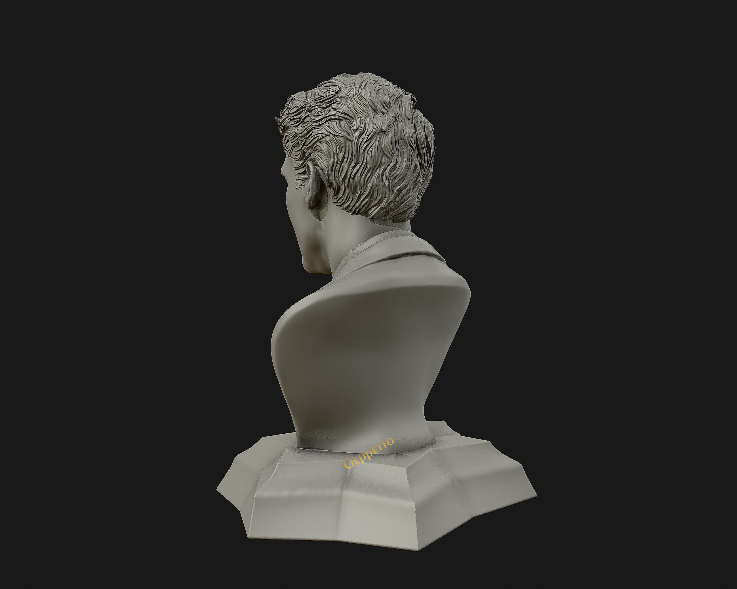 Justin Trudeau 3D portrait Ready to 3D print 3D model 3D printable ...