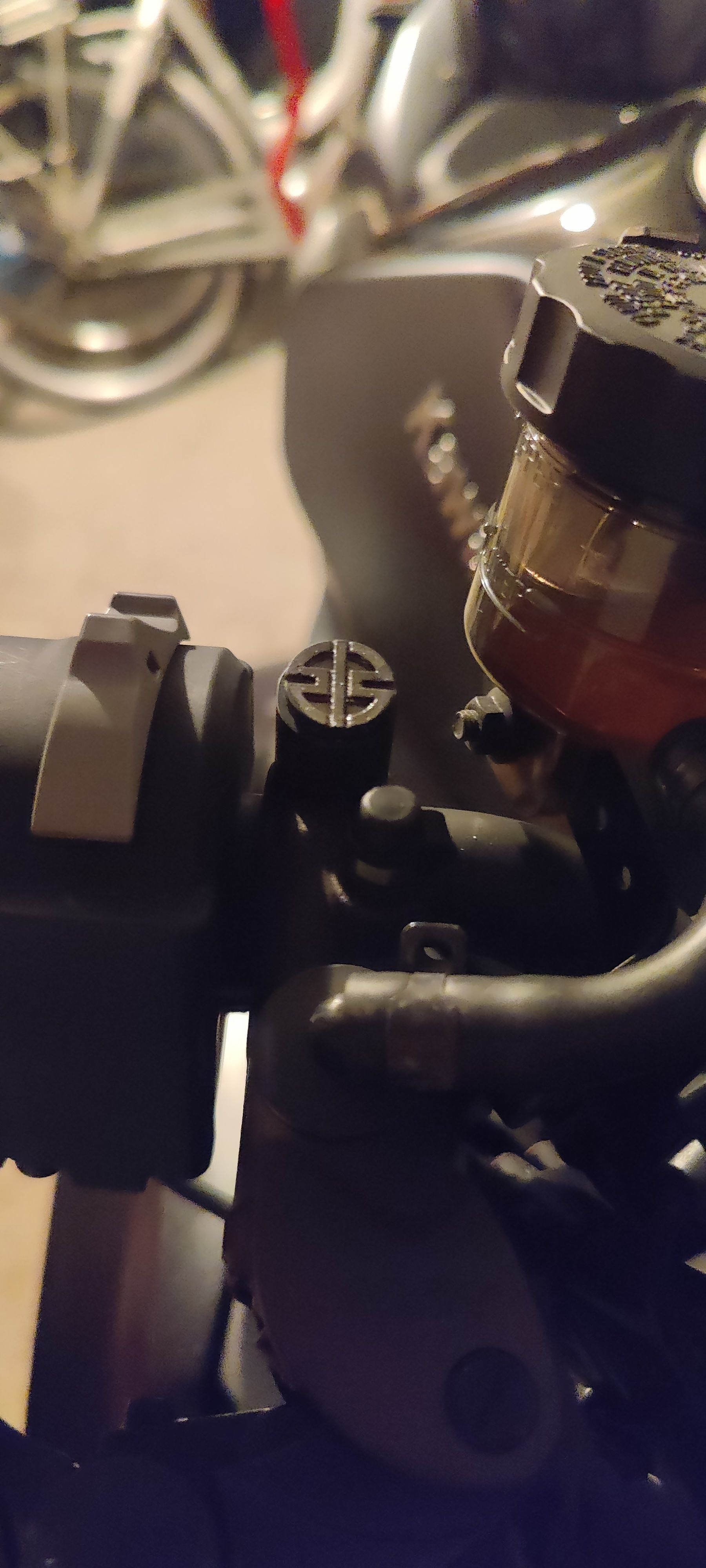 ZH2 OEM mirror mount caps 3D model 3D printable | CGTrader