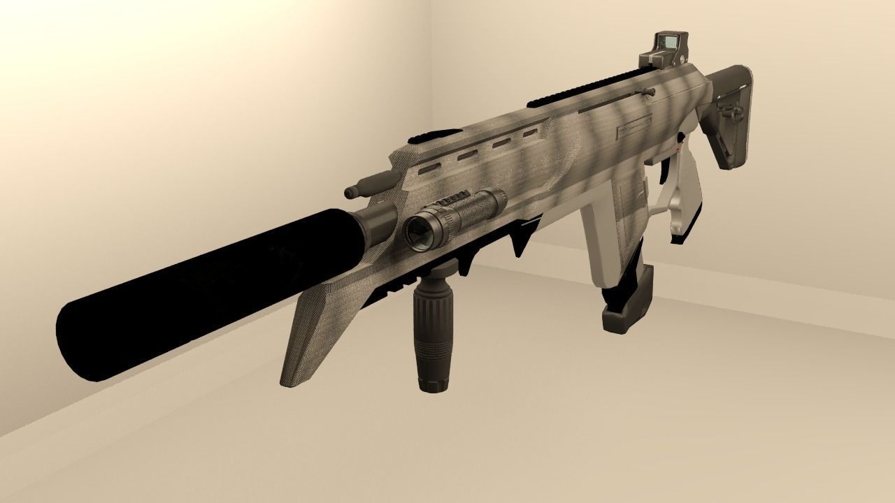 XR-305 RIFLE 3D model | CGTrader