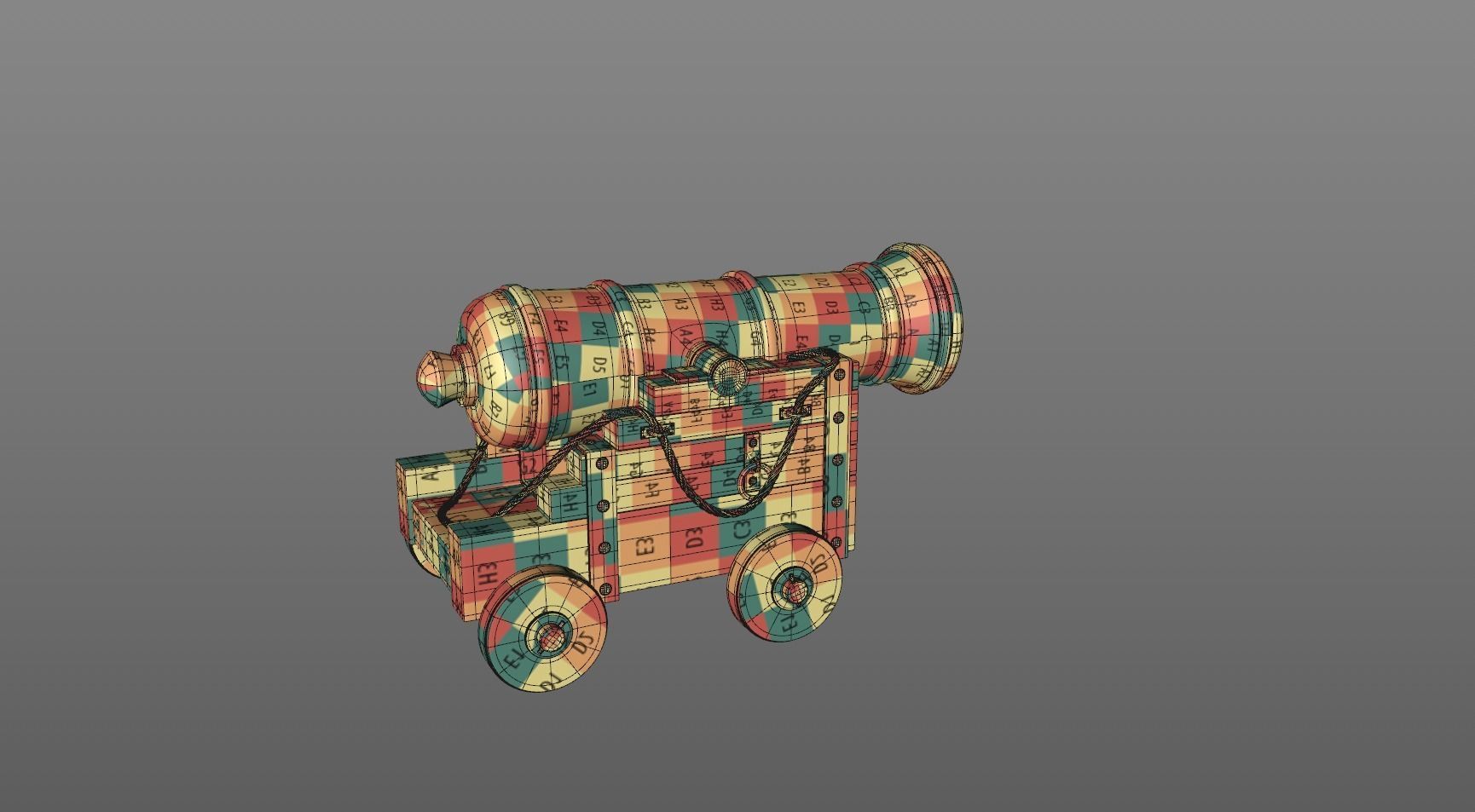 3D Cannon 3D model | CGTrader