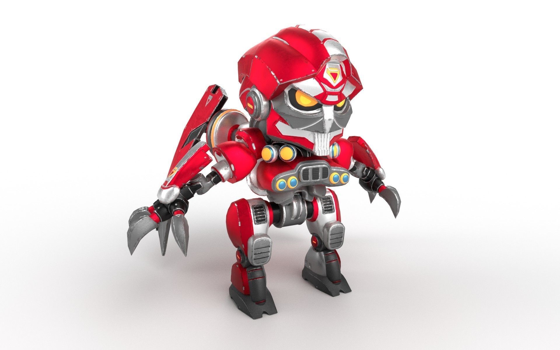 3D model Shatter - Transformer VR / AR / low-poly | CGTrader