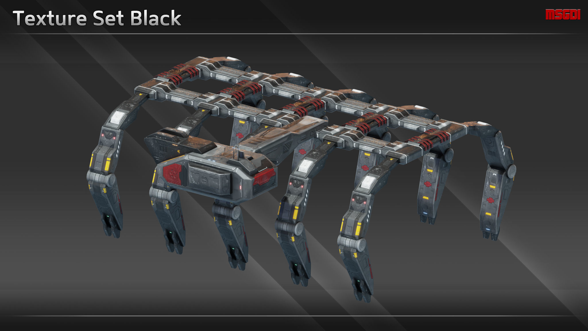Spaceship Shipyard Collection | CGTrader