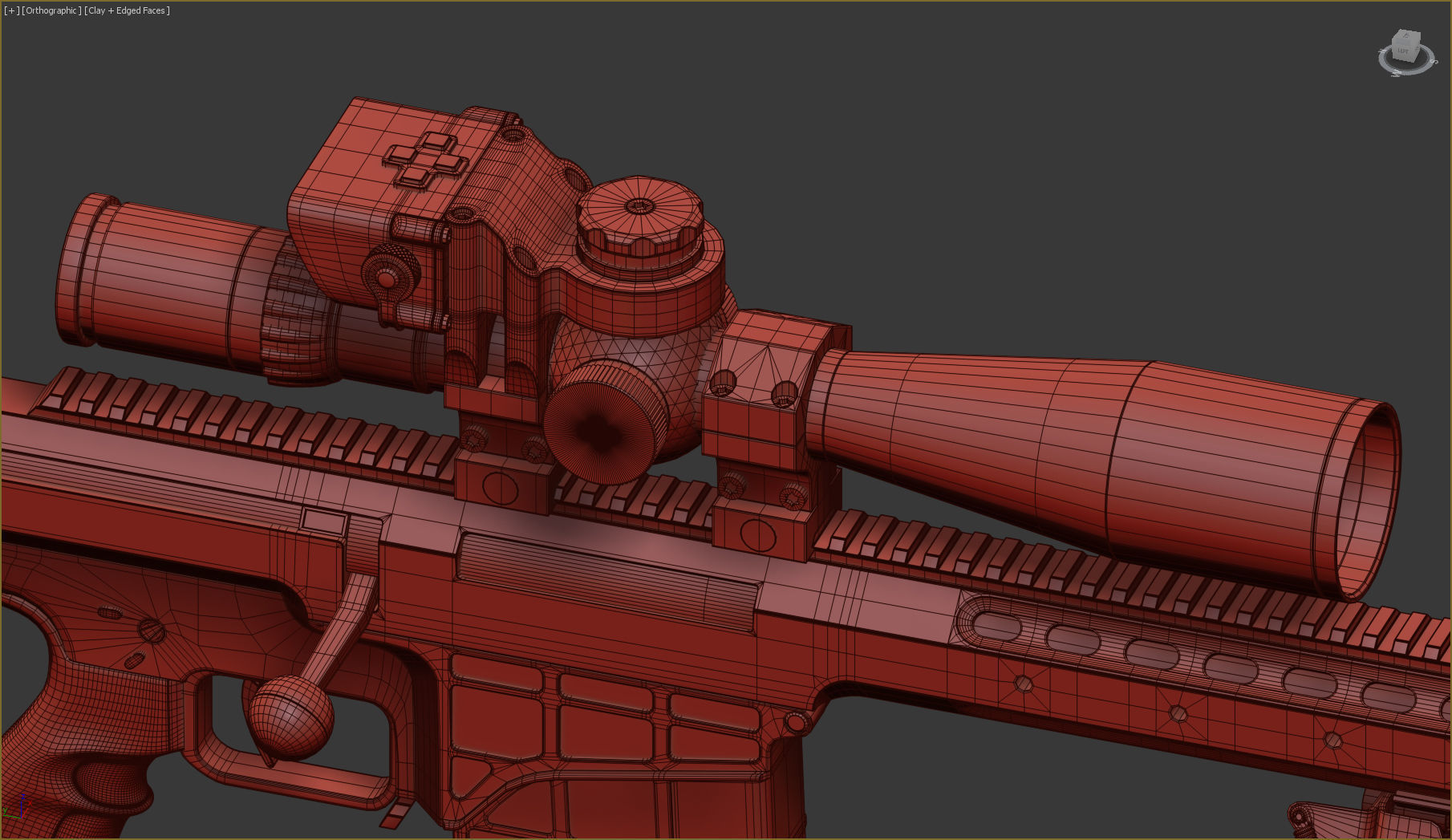 Sniper Set 3D model | CGTrader