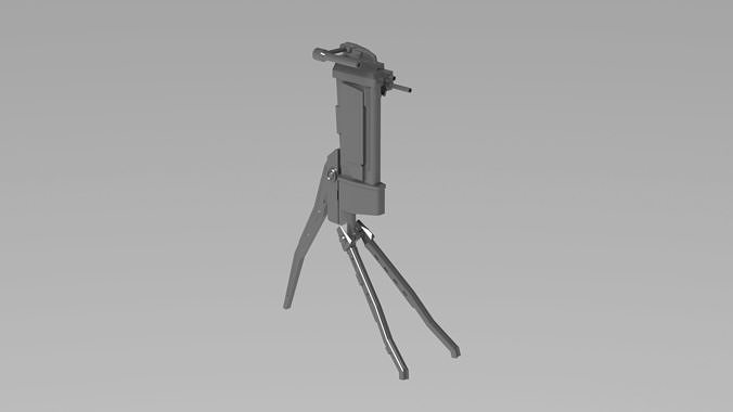 HALF LIFE 2 Combine turret 3D model 3D printable | CGTrader