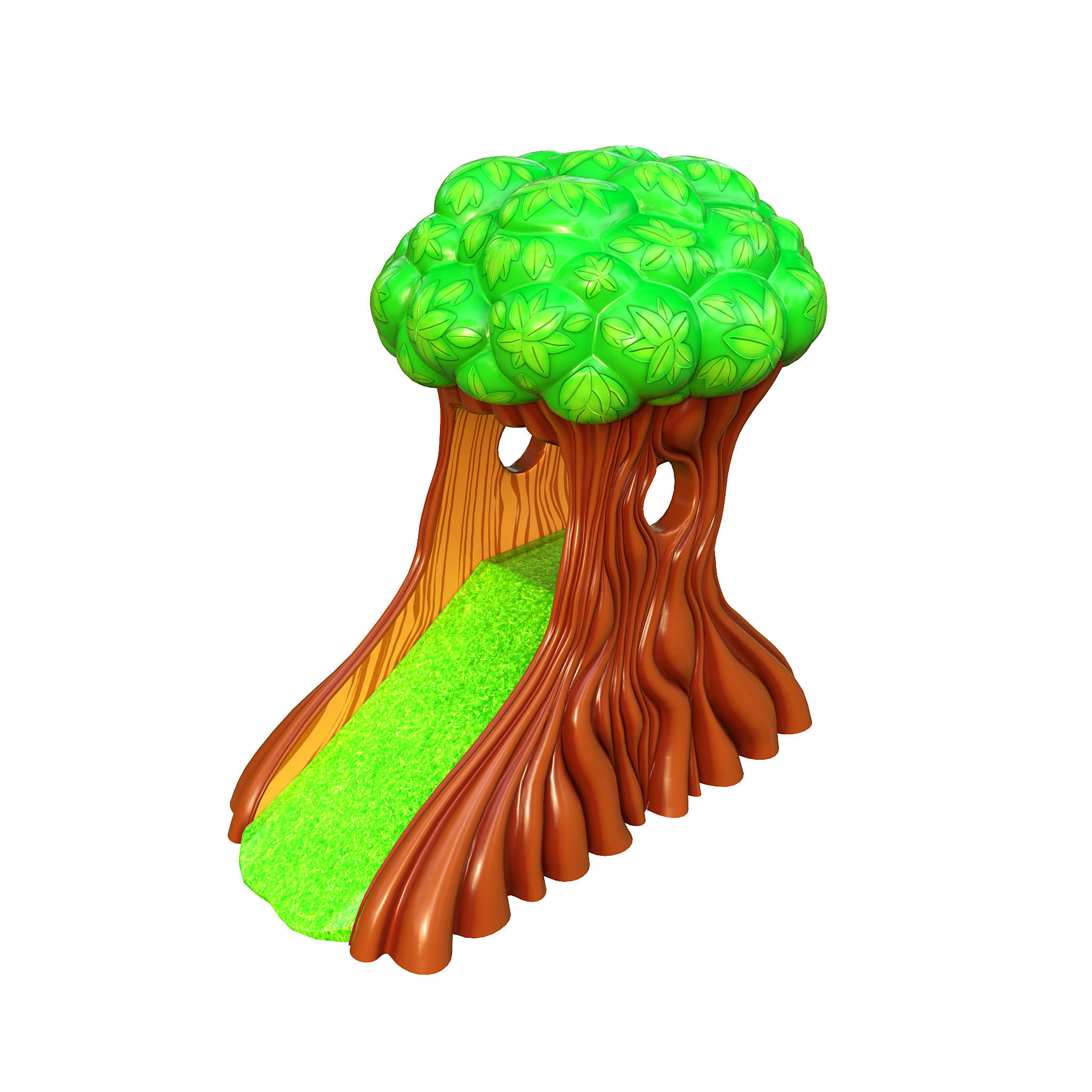 Tree slide 3D model | CGTrader