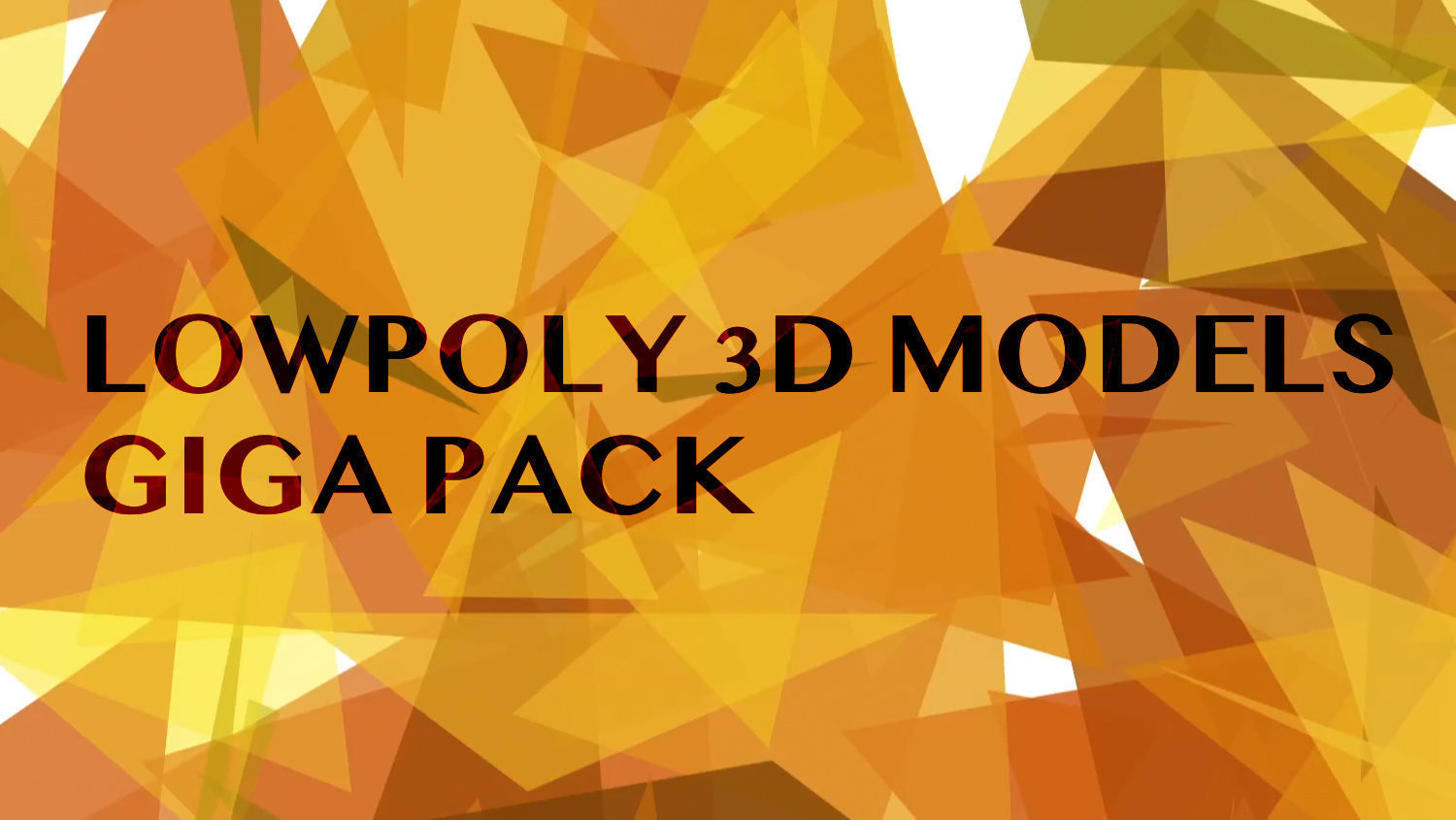 3D Model Collection Lowpoly Giga Pack VR / AR / low-poly | CGTrader