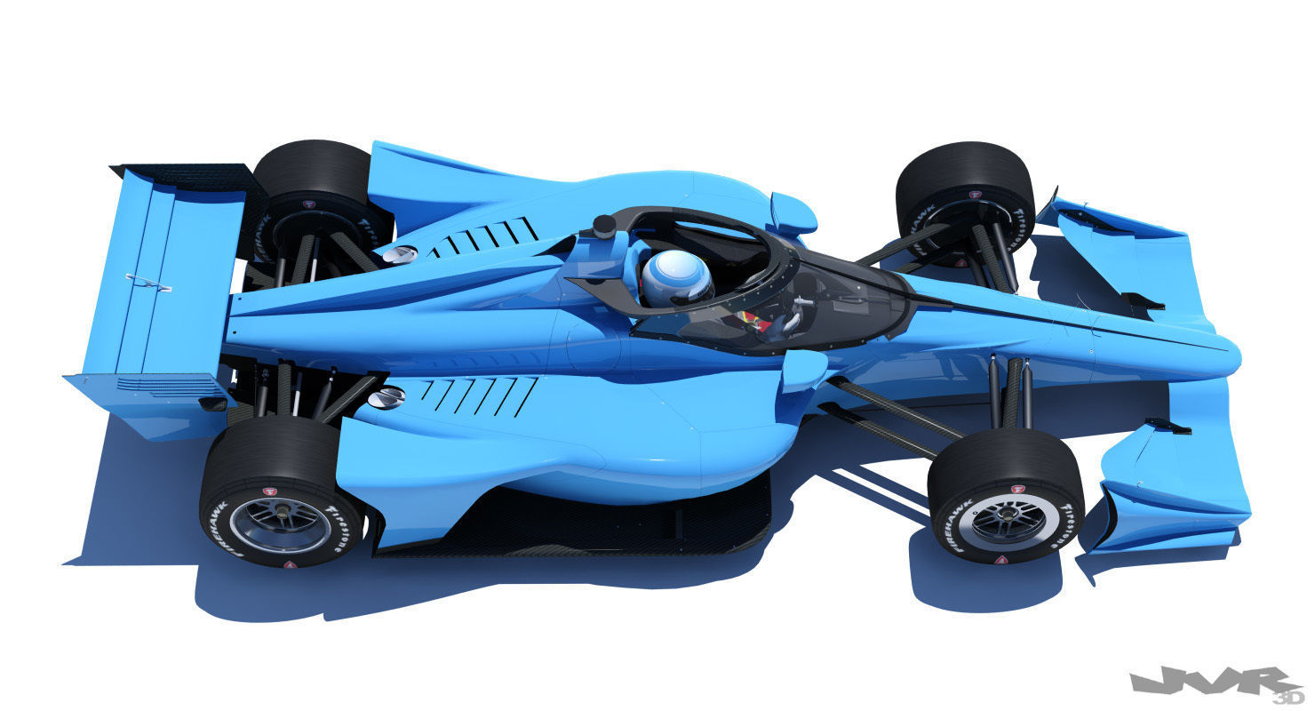 Indycar 2020 - Road version 3D model | CGTrader
