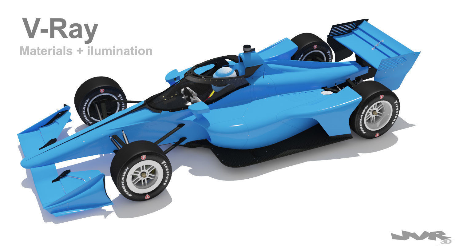 Indycar 2020 - Road and Oval versions 3D model | CGTrader