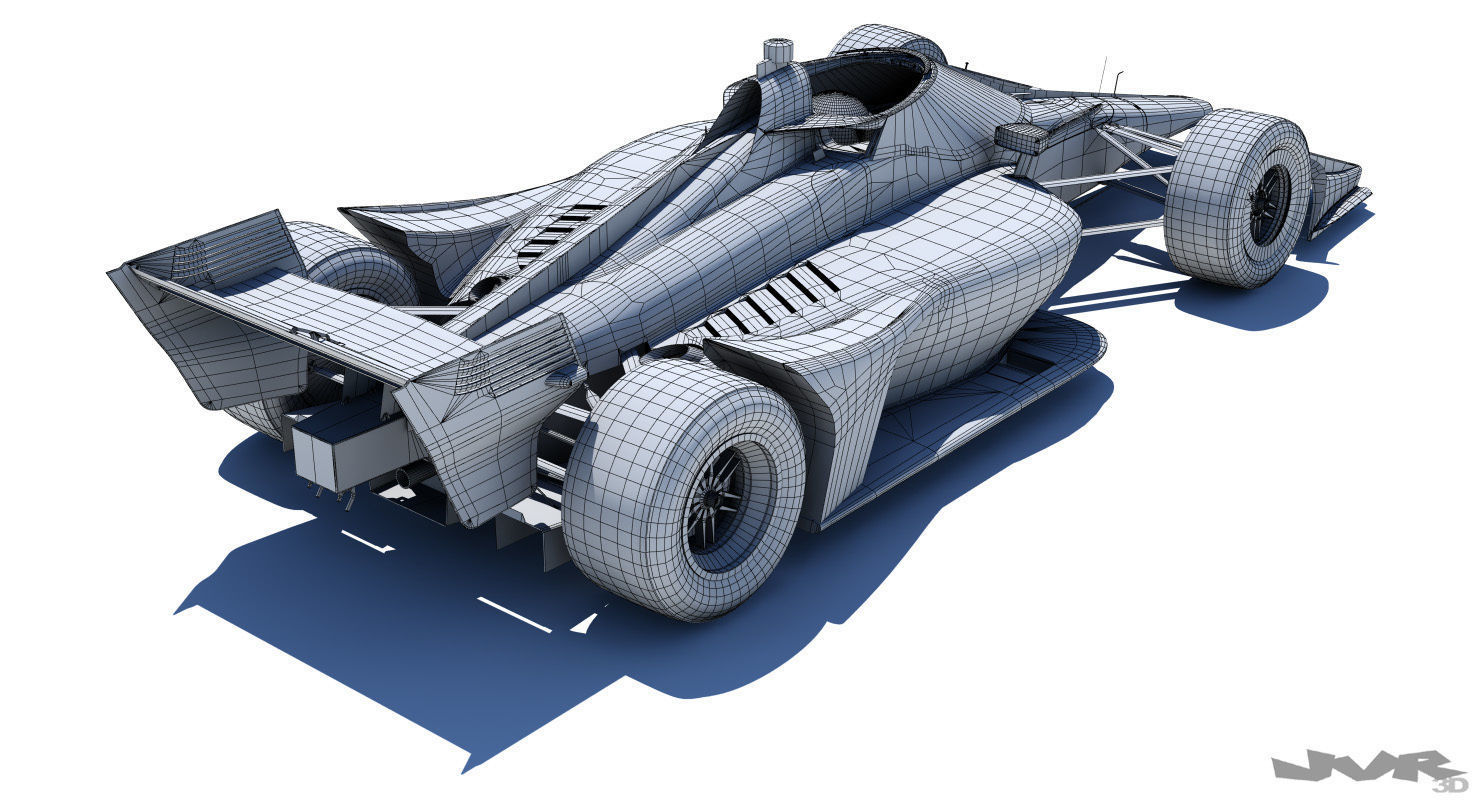 Indycar 2020 - Road and Oval versions 3D model | CGTrader