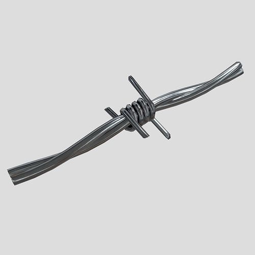 3D model Barbed Wire VR / AR / low-poly | CGTrader