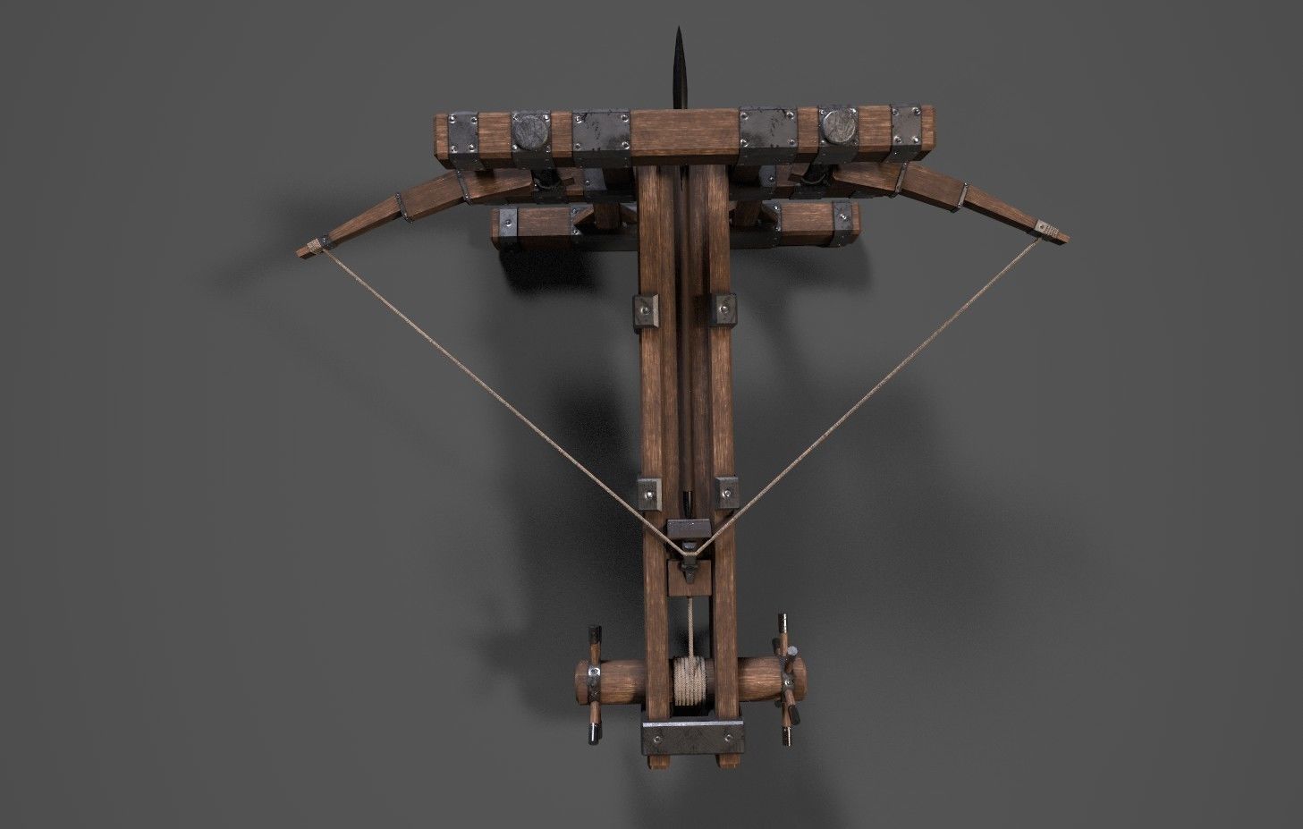 3D model Medieval Ballista Game-ready VR / AR / low-poly | CGTrader