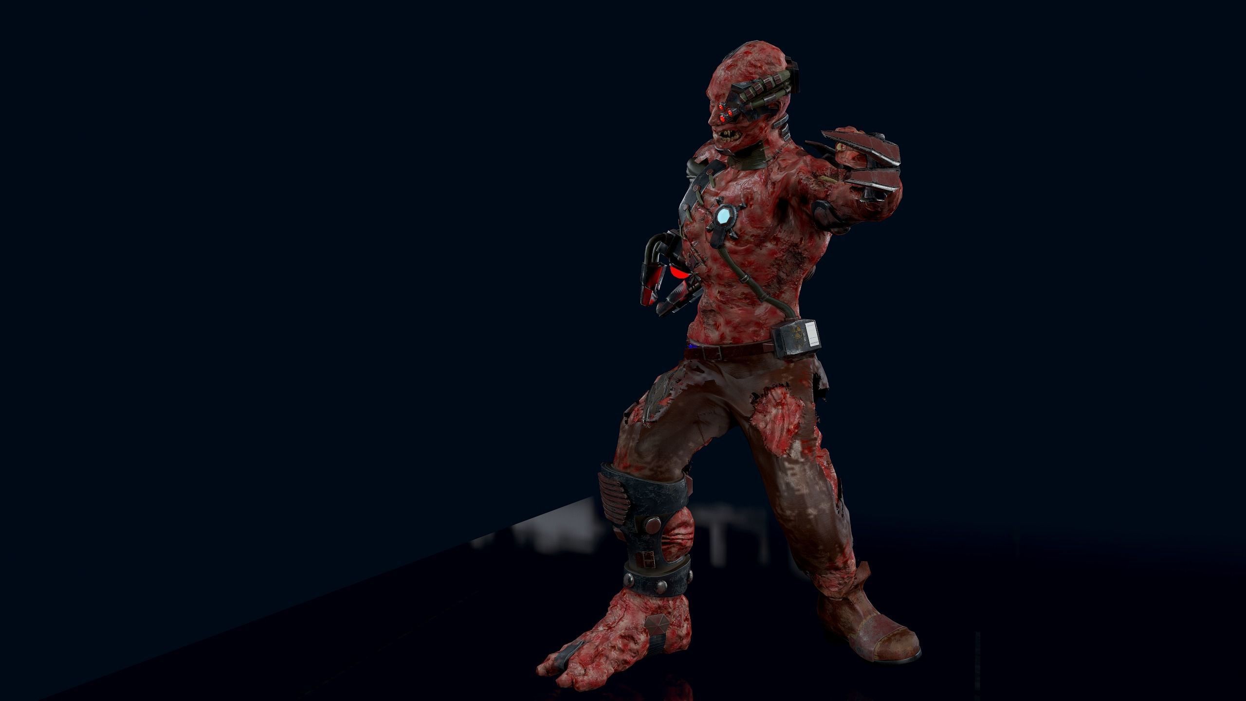 3D model Cyber Monsters VR / AR / low-poly rigged animated | CGTrader