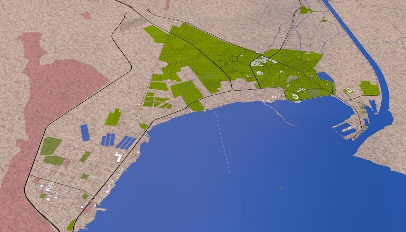 3D model Cairo City Egypt VR / AR / low-poly | CGTrader