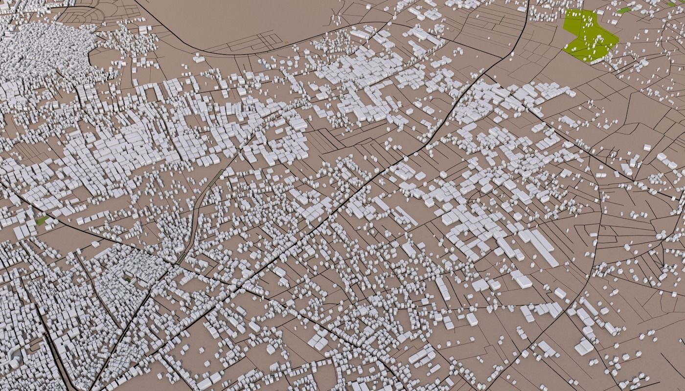 3D model Gaza City of Palestine VR / AR / low-poly | CGTrader