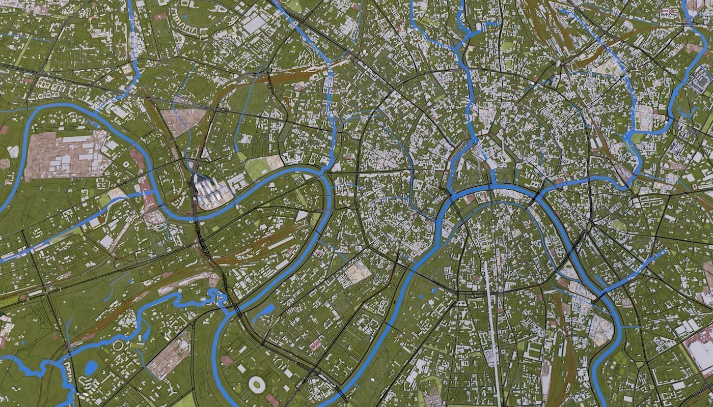 Moscow City of Russia 3D asset | CGTrader